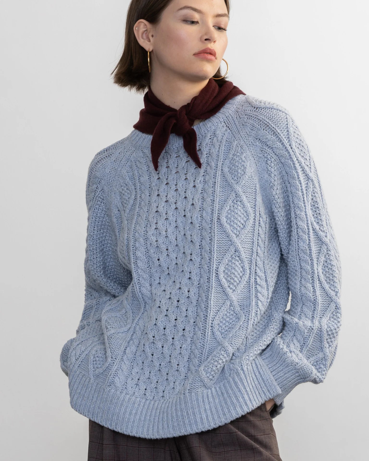 DEIDRE CABLE PULLOVER – Hunt Limited